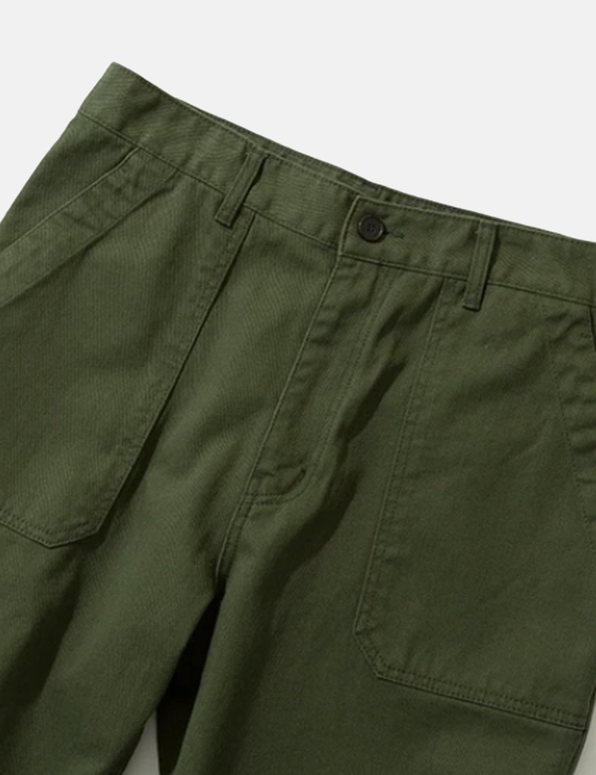 Uniform Bridge Cotton Fatigue Pants - Forest Green | Garmentory