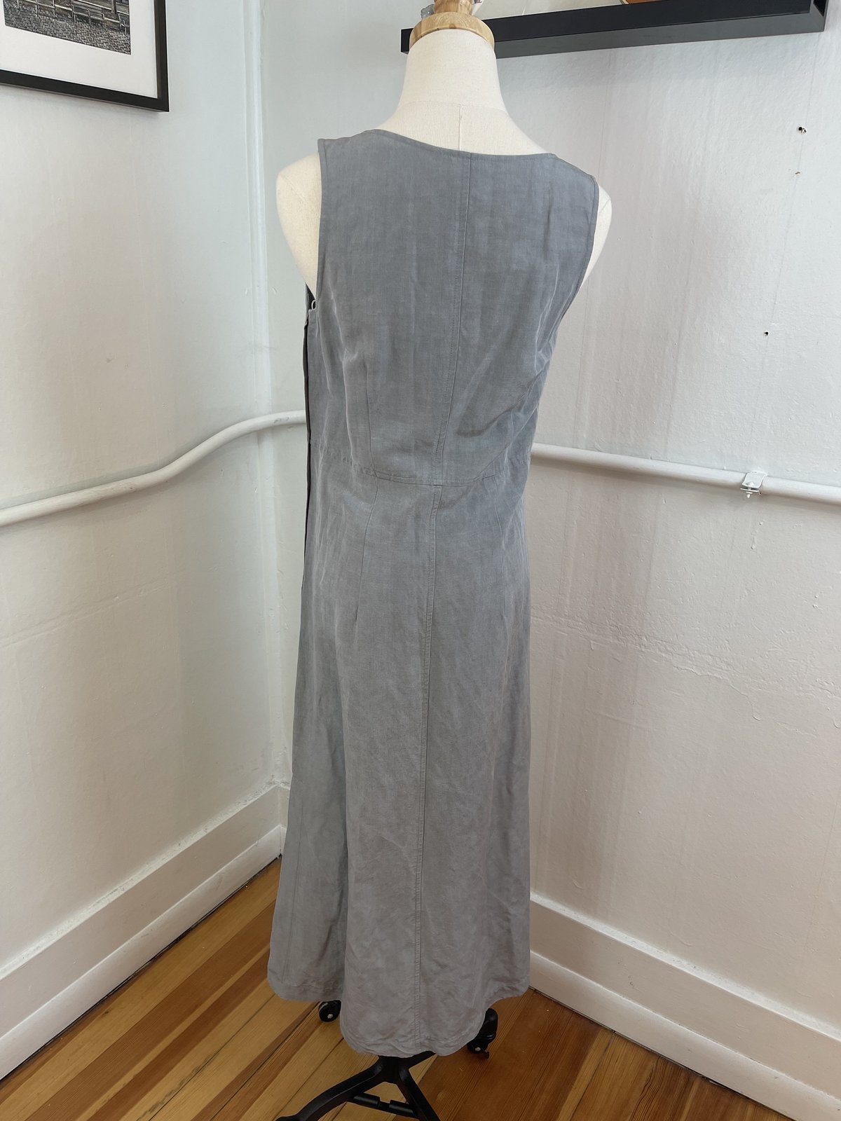 Revival Margaret O'Leary Linen & Silk Maxi Dress | Garmentory
