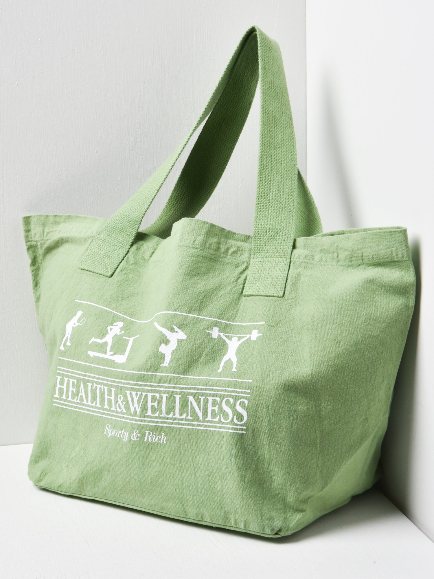 Sporty & Rich Health Wellness Tote Bag - Green | Garmentory