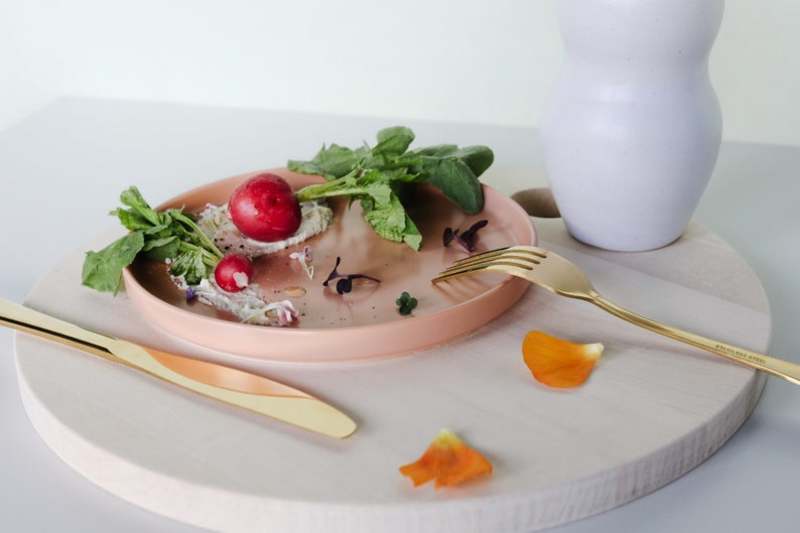 HUDSON & OAK Set of 4 Semi Matte Ceramic Side Plate | Garmentory