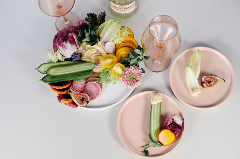 HUDSON & OAK Set of 4 Semi Matte Ceramic Side Plate | Garmentory