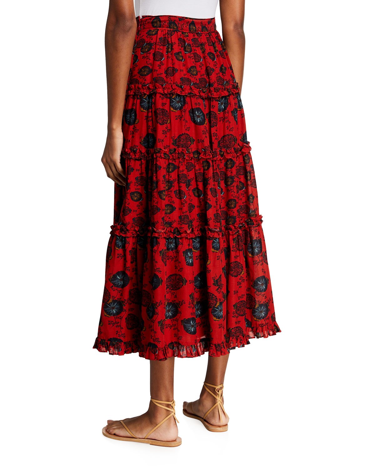 Ulla Johnson Tulia Skirt - Poppy | Garmentory