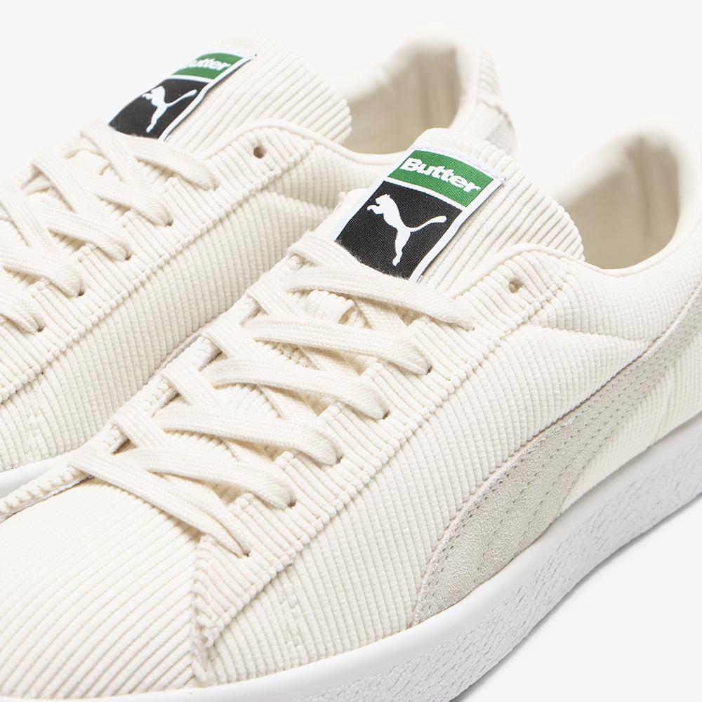 Puma x Butter Goods Basket Sneakers - Vintage Cream Birch/Whisper White ...
