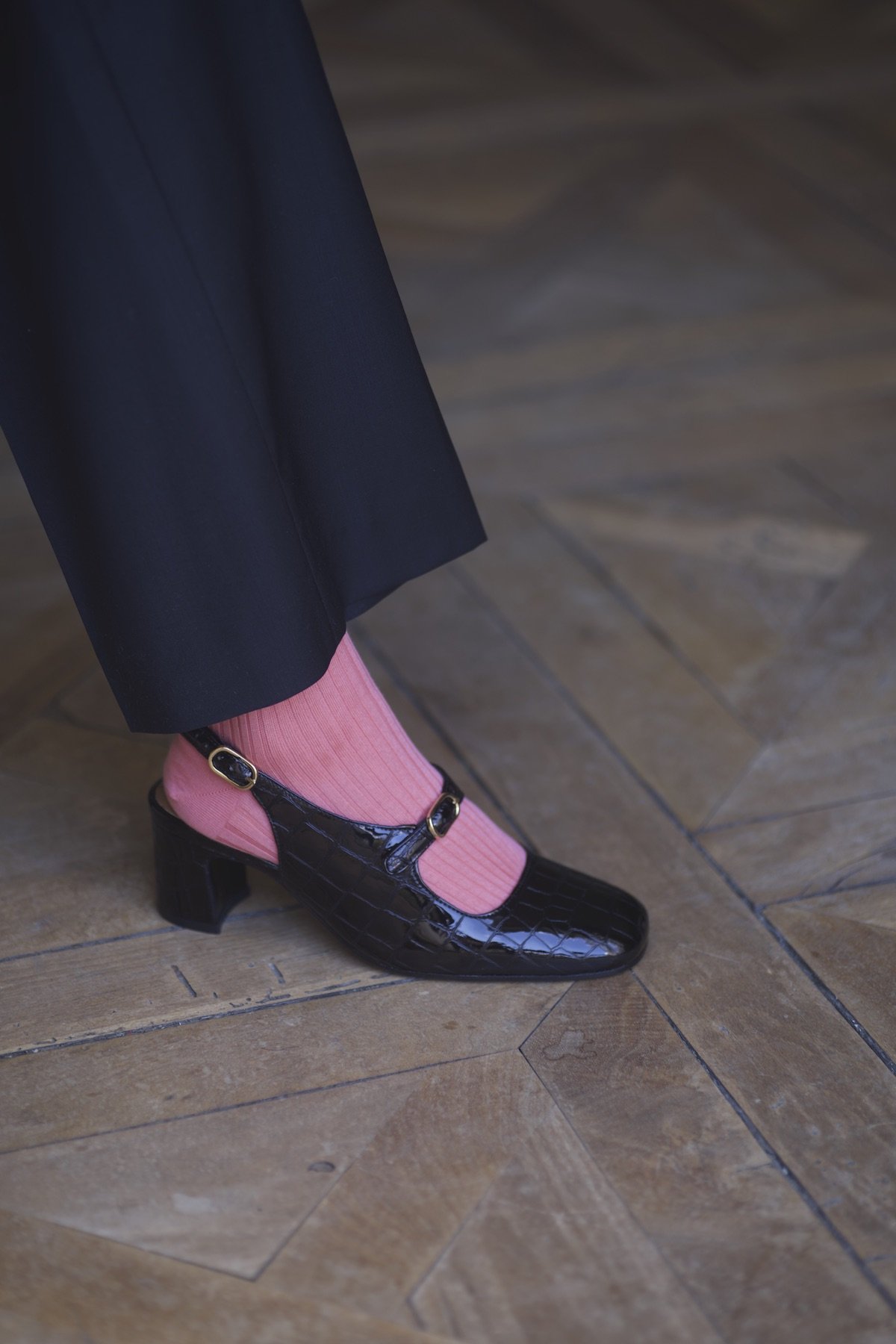 Anne Thomas Vénezia Babies Louisiana Heels - Black | Garmentory