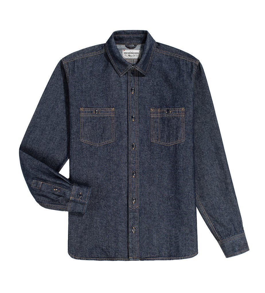 Knickerbocker KMFG Workshirt - Indigo Denim | Garmentory