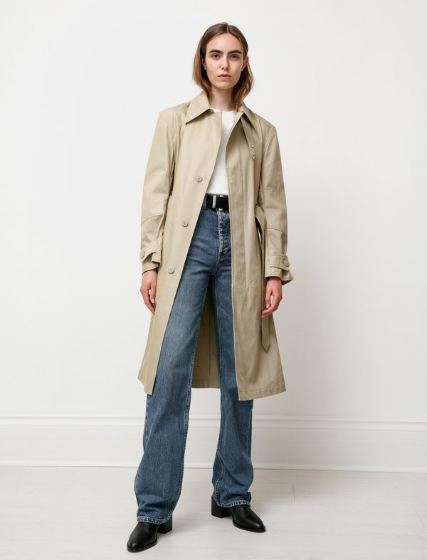 Our Legacy Engineer Work Cotton Coat - Beige | Garmentory