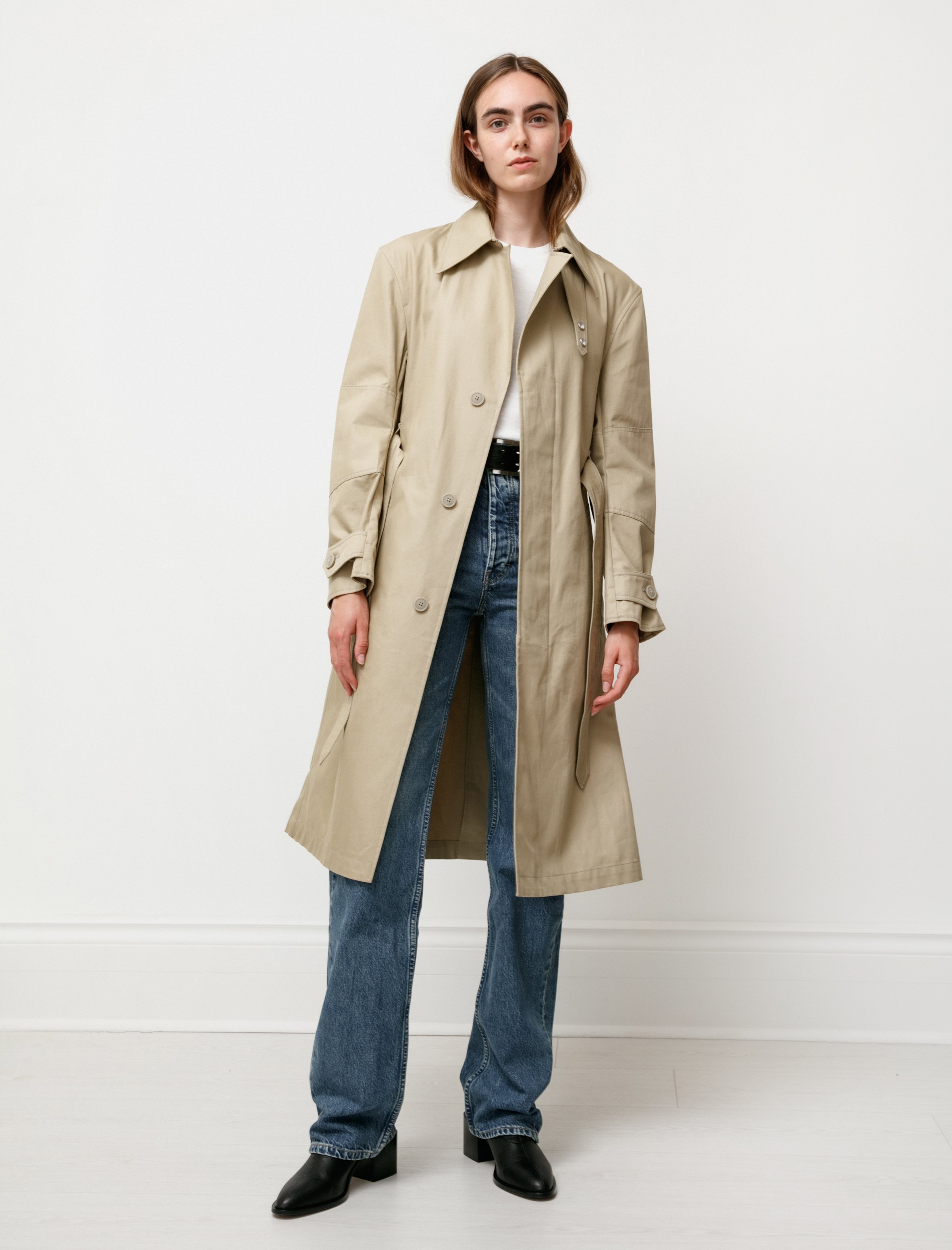 Our Legacy Engineer Work Cotton Coat - Beige | Garmentory