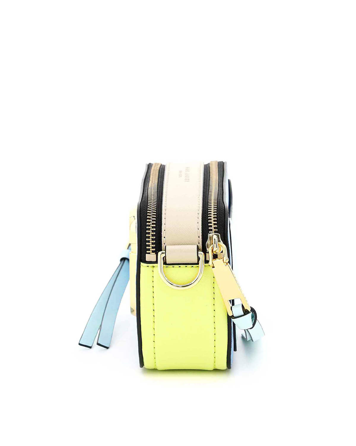 Marc Jacobs The Snapshot Leather Camera Bag - Green/Light Blue | Garmentory