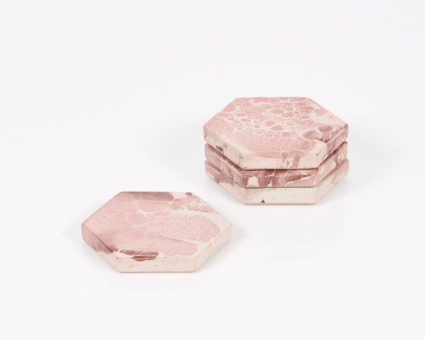 Concrete Cat Hex Coaster Tiles | Garmentory