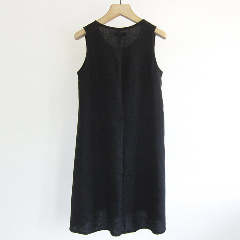 Flax Designs Flourish dress - black | Garmentory