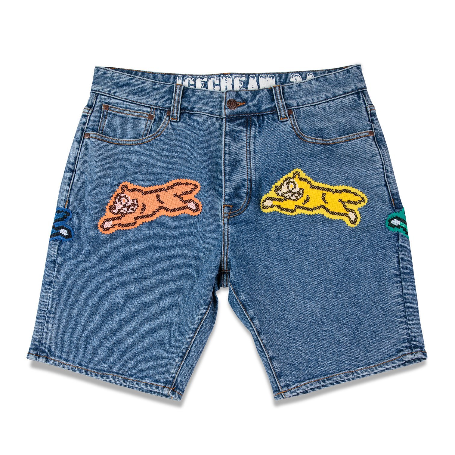 IceCream Arch Jean Short - BLUE JEAN | Garmentory