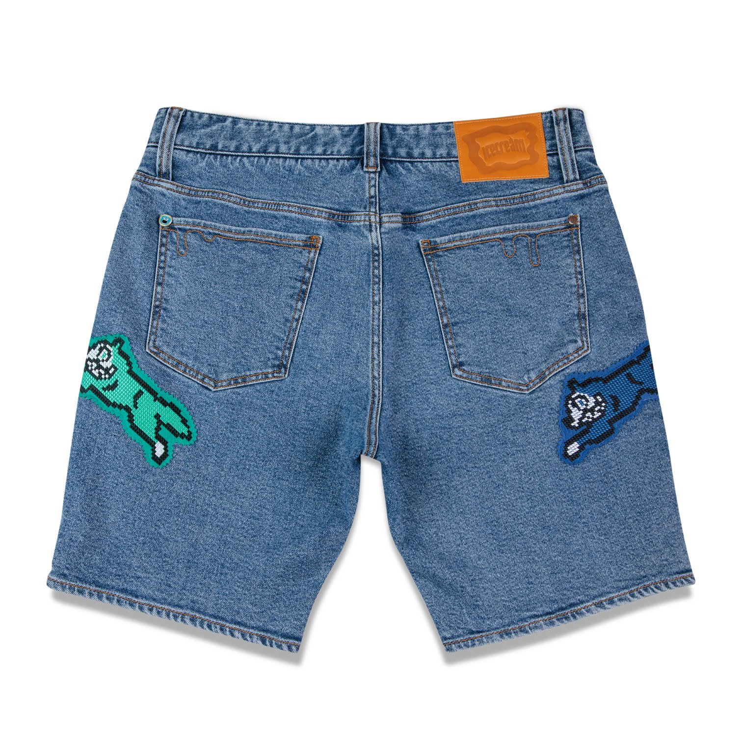 IceCream Arch Jean Short - BLUE JEAN | Garmentory