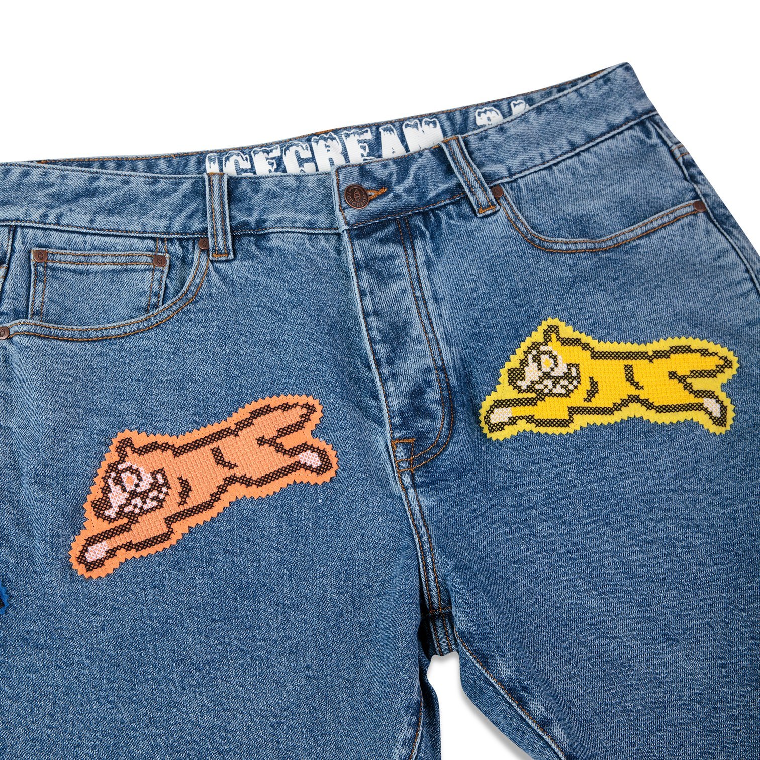 IceCream Arch Jean Short - BLUE JEAN | Garmentory