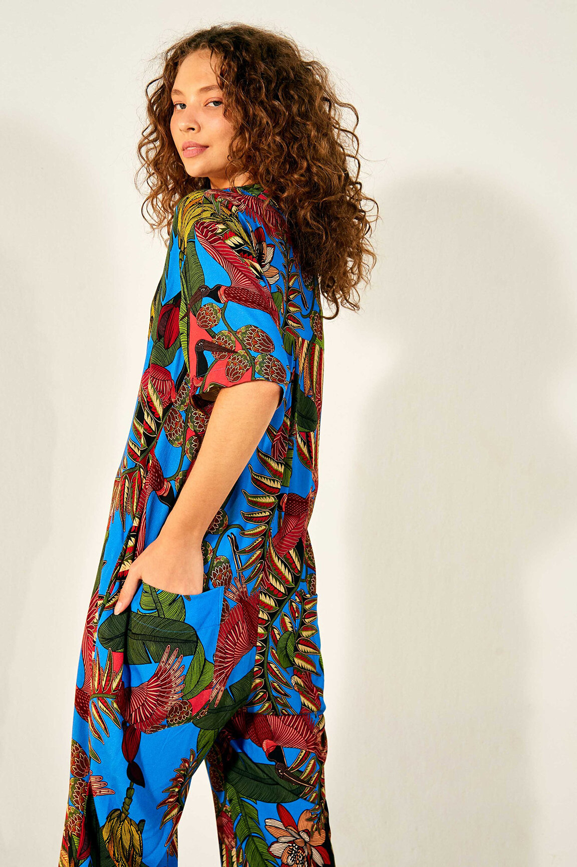 Farm Rio Totally Tuiuiu Jumpsuit | Garmentory