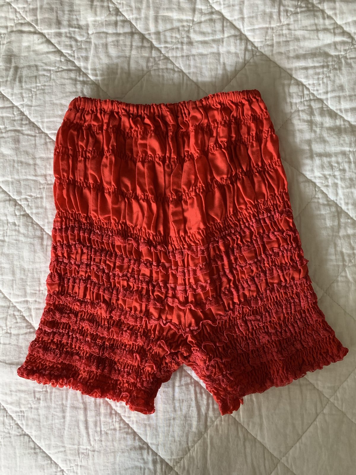 Vintage Ruffled Bloomers - Red | Garmentory