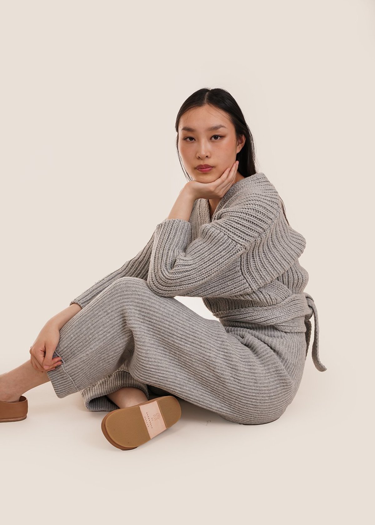 Baserange Mea Wrap - Grey | Garmentory