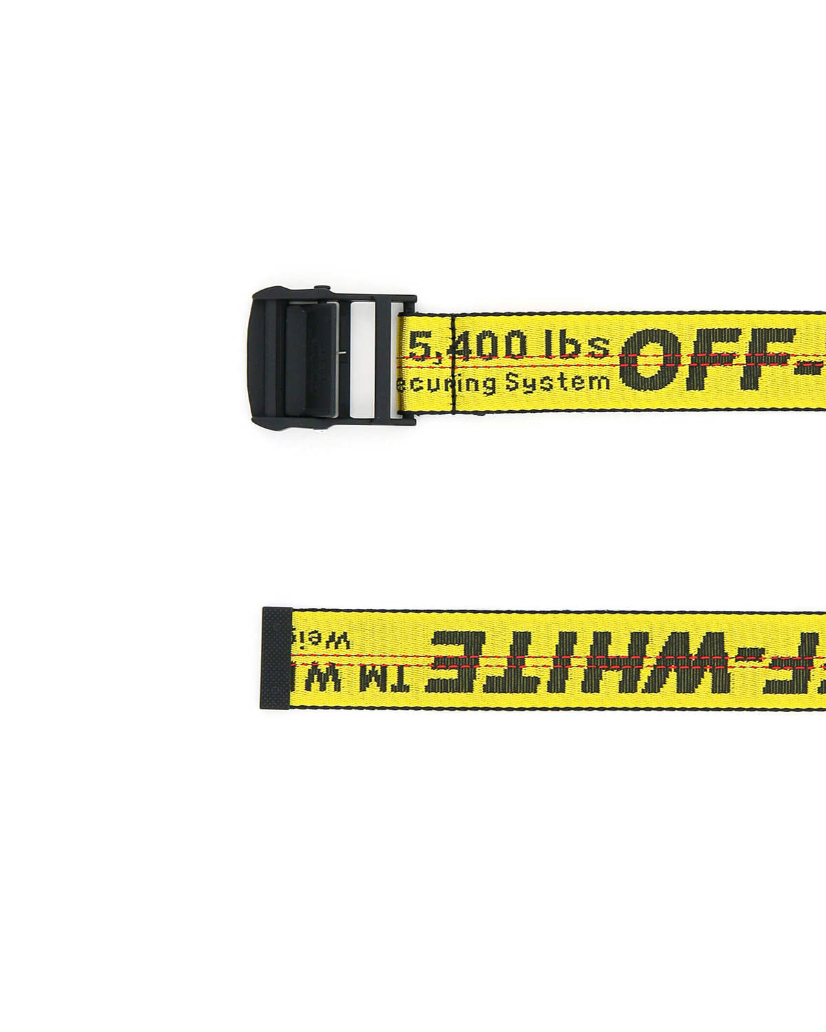 Off-White Industrial Classic Belt - Yellow | Garmentory