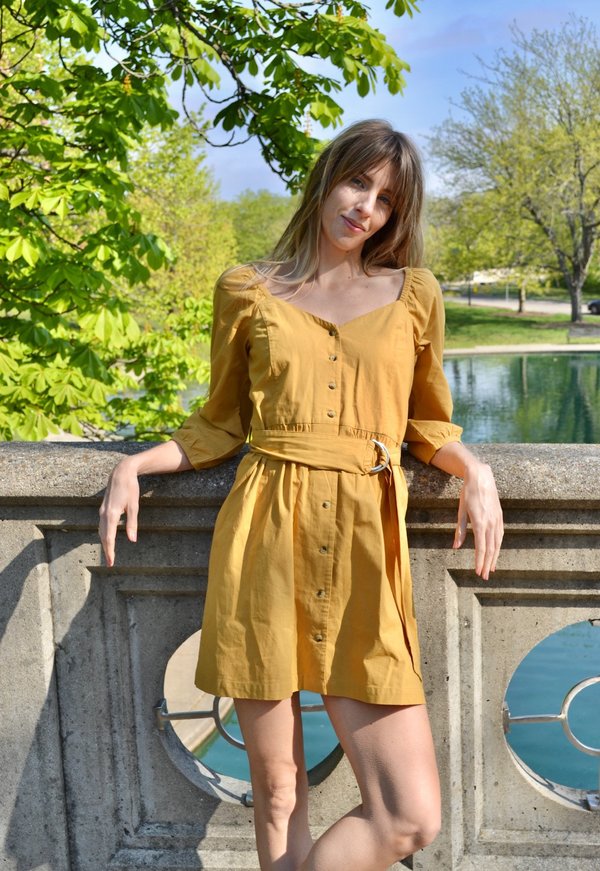 Bash Paris Cyrielle Dress - Ochre | Garmentory