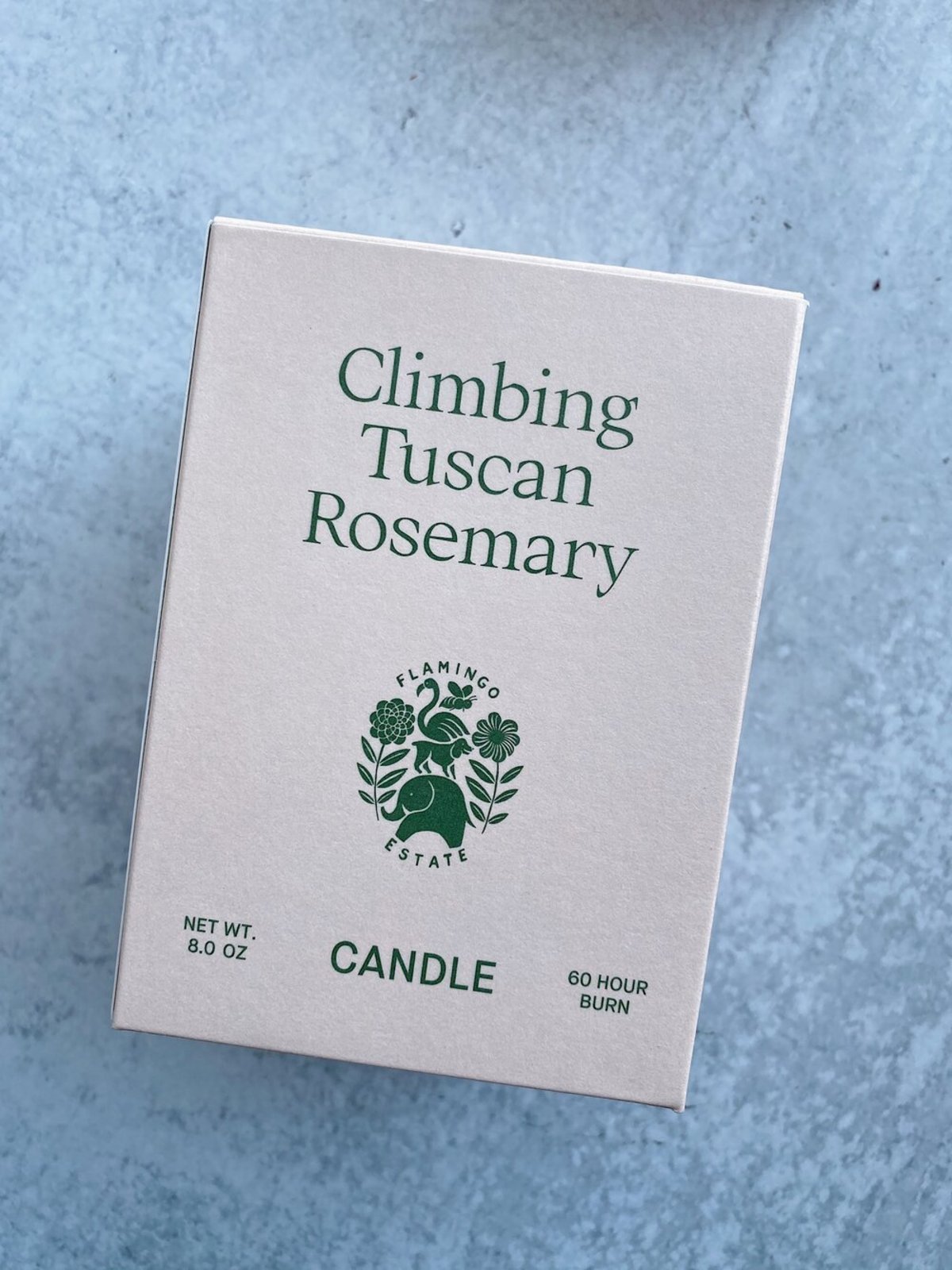Flamingo Estate Climbing Tuscan Rosemary Candle | Garmentory