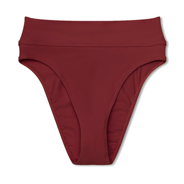 Galamaar High Kick Brief - Garnet | Garmentory