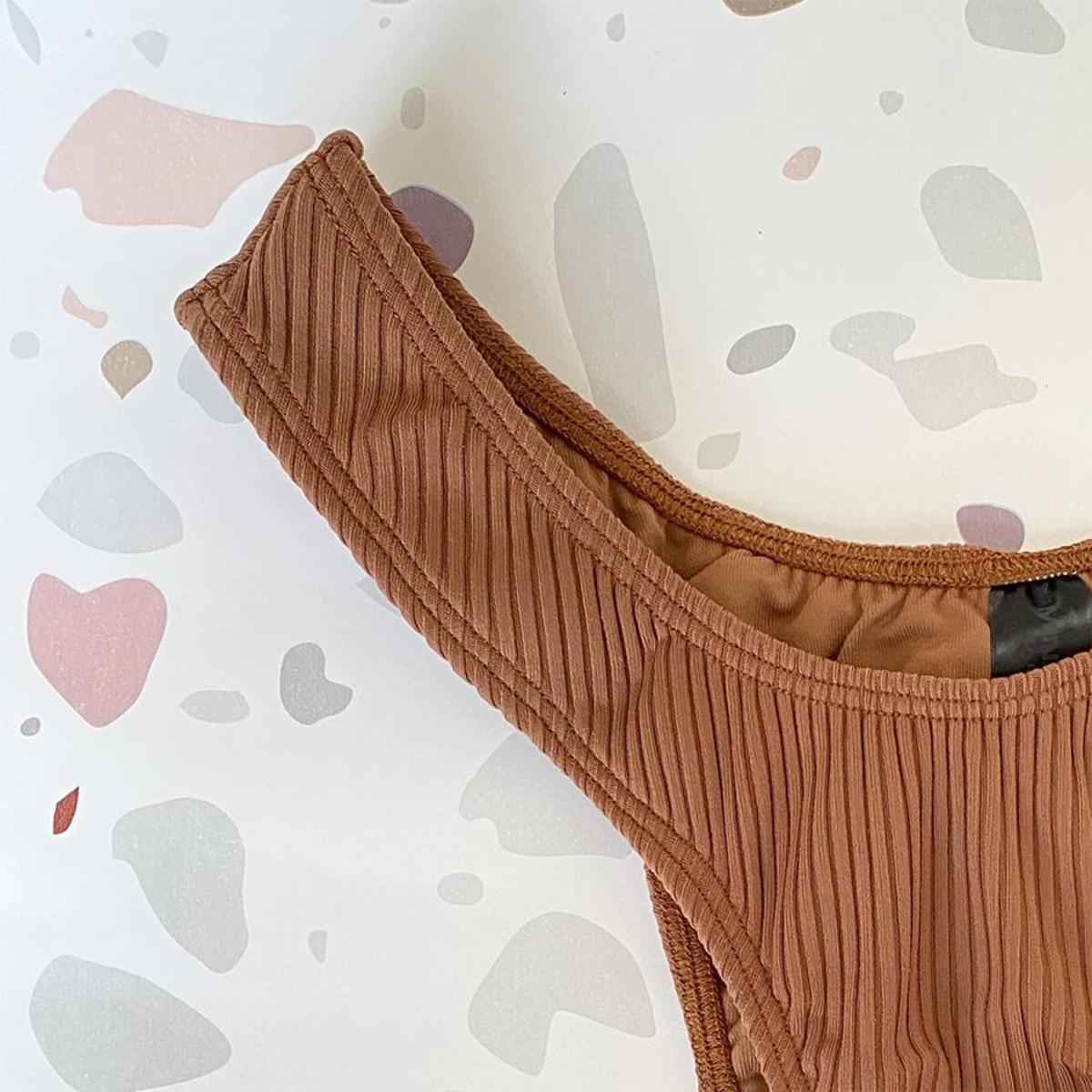 Minimale Animale Wall Street Ribbed Bikini Bottom - Skinny Dip | Garmentory