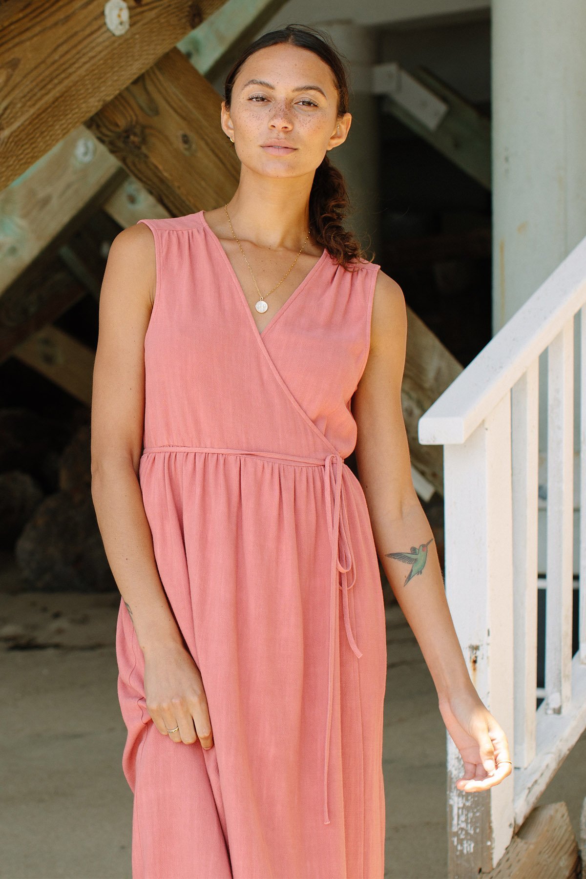 Rachel Pally Linen Paige Dress - Camellia | Garmentory