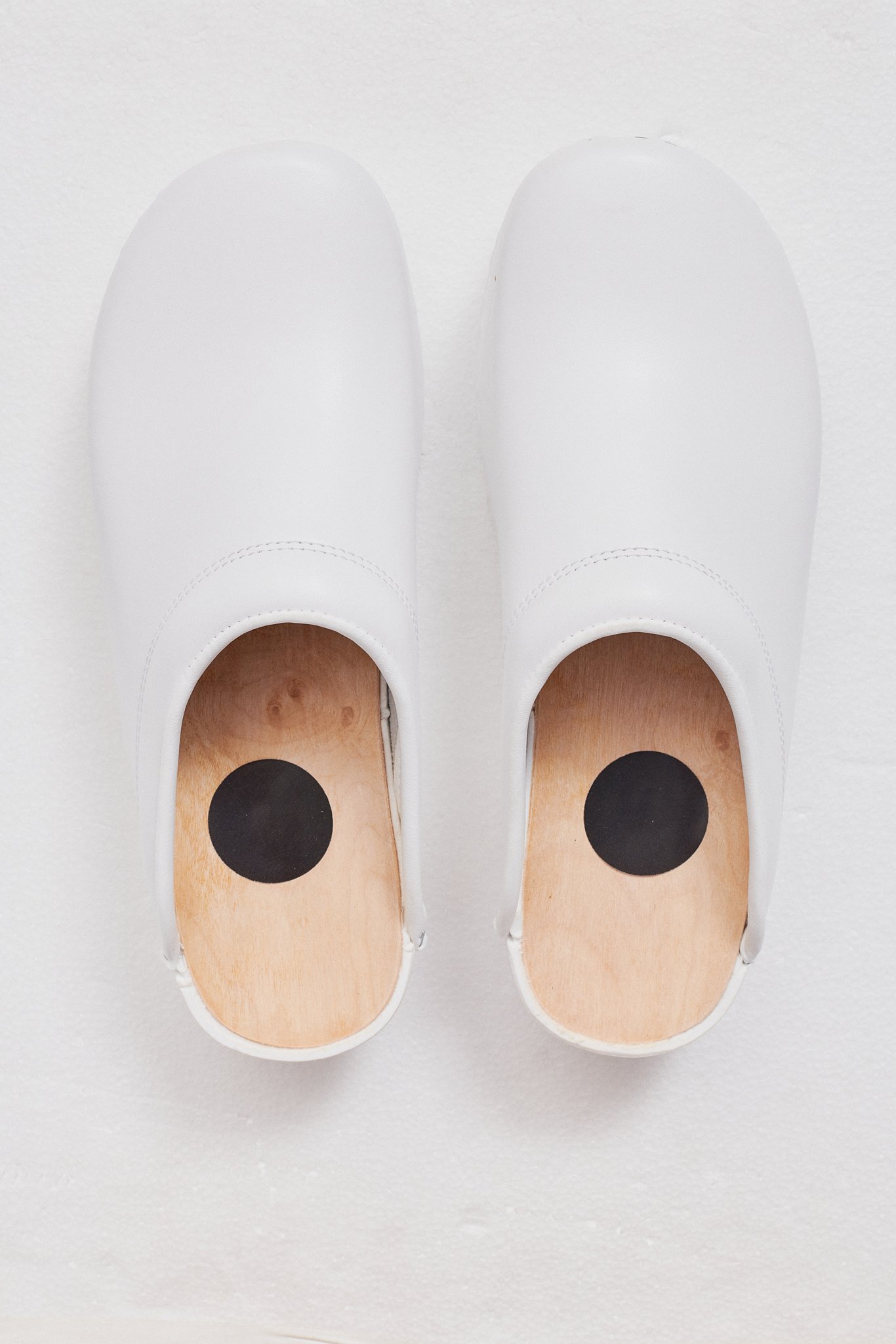 Assembly Leather Clogs - White | Garmentory