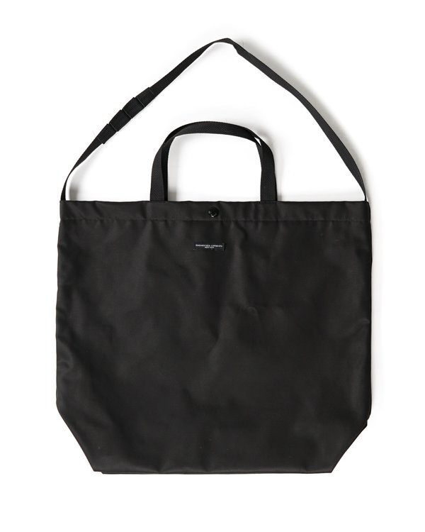 Engineered Garments Coated Twill Carry All Tote - Black | Garmentory