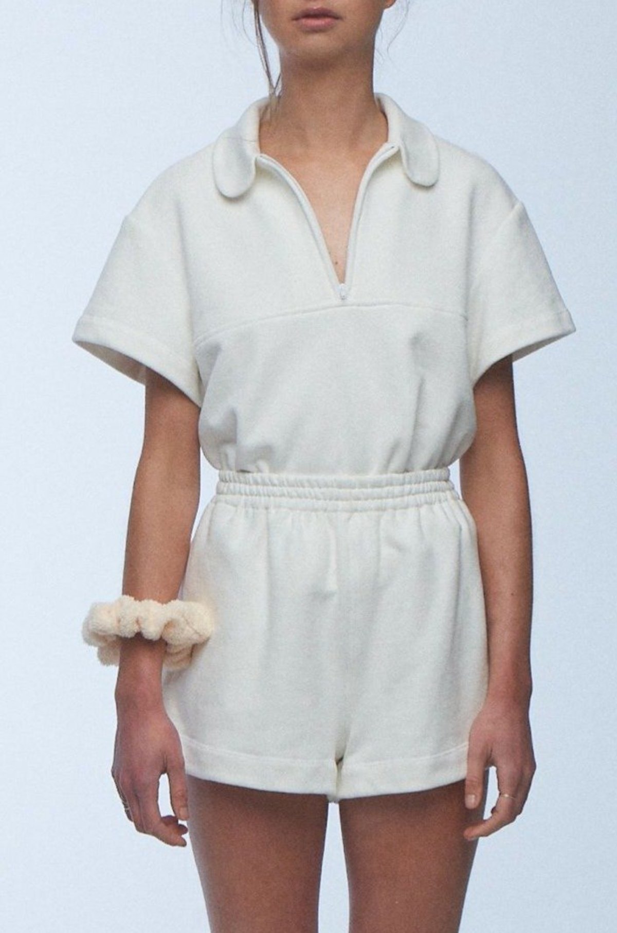 baaby Organic French Terry Shorts - Unbleached | Garmentory