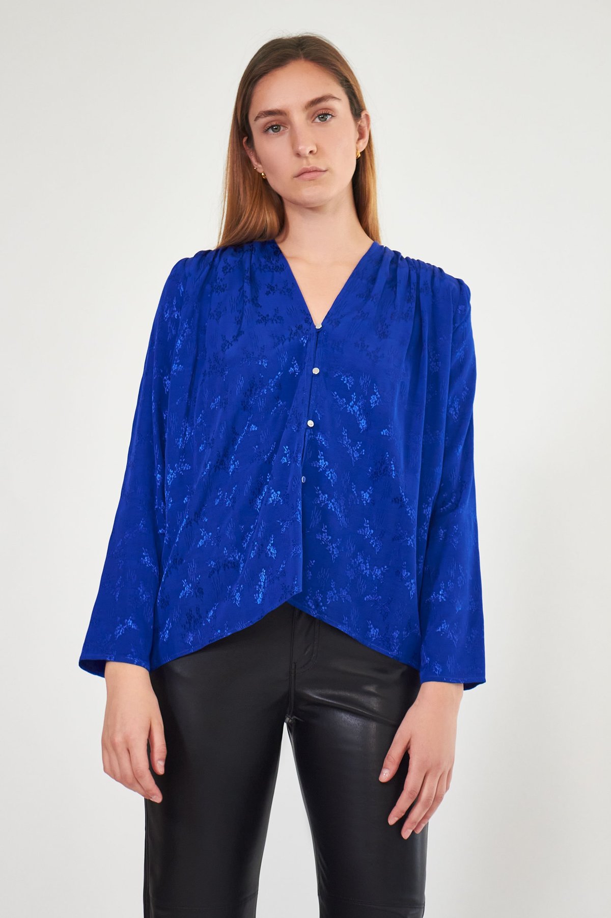 Roseanna Gift Doris Blouse - klein blue | Garmentory