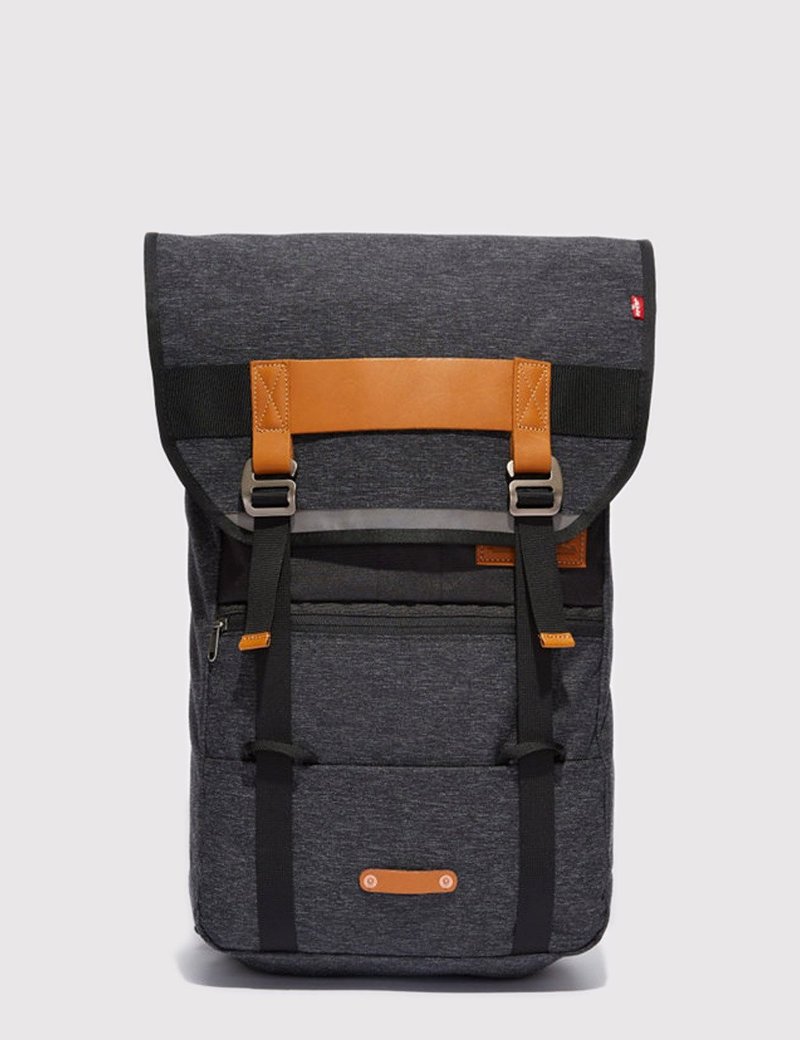 Levis Commuter Flap Over Backpack Grey on Garmentory