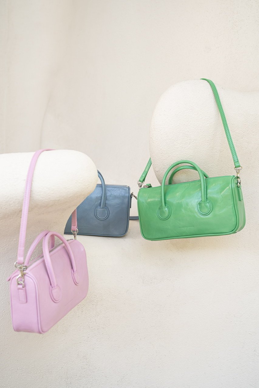 SMALL ZIPPER BAG IN PINK BY MARGESHERWOOD | Garmentory