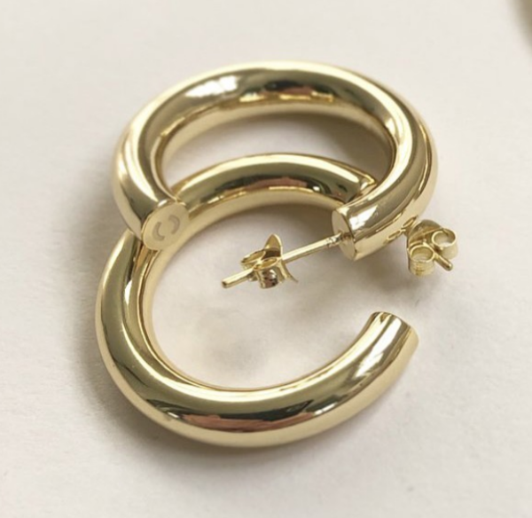 Machete Perfect Hoops - Gold | Garmentory