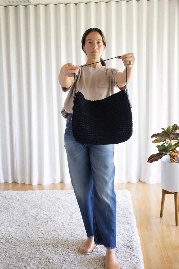 Ichi Antiquités Shoulder Tote Bag - Black | Garmentory