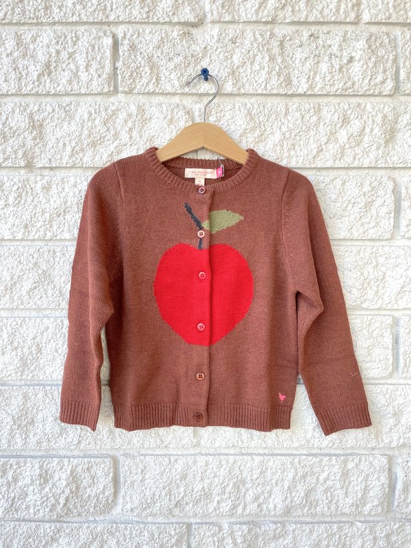 Kids Pink Chicken Anna Apple Sweater | Garmentory