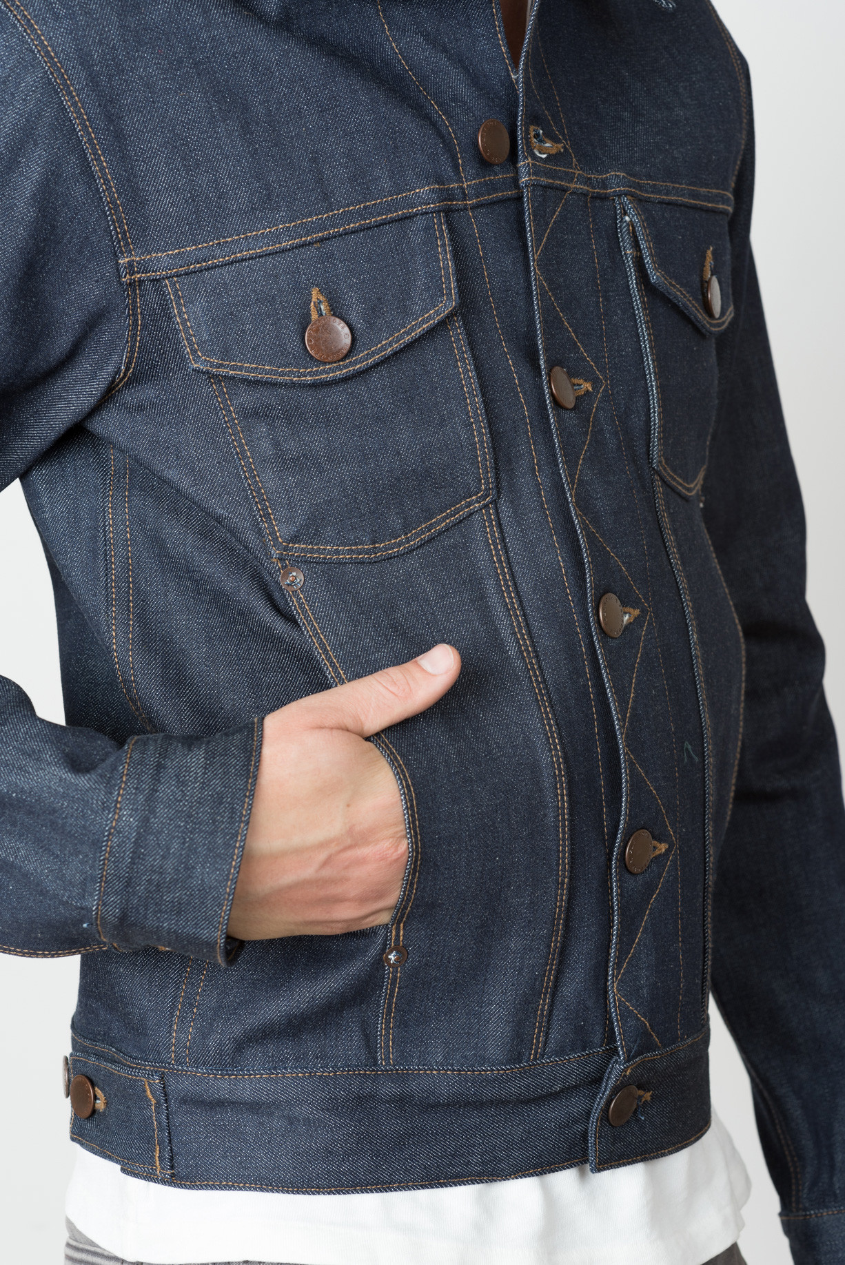 Freenote Cloth Classic Denim Jacket In Raw | Garmentory