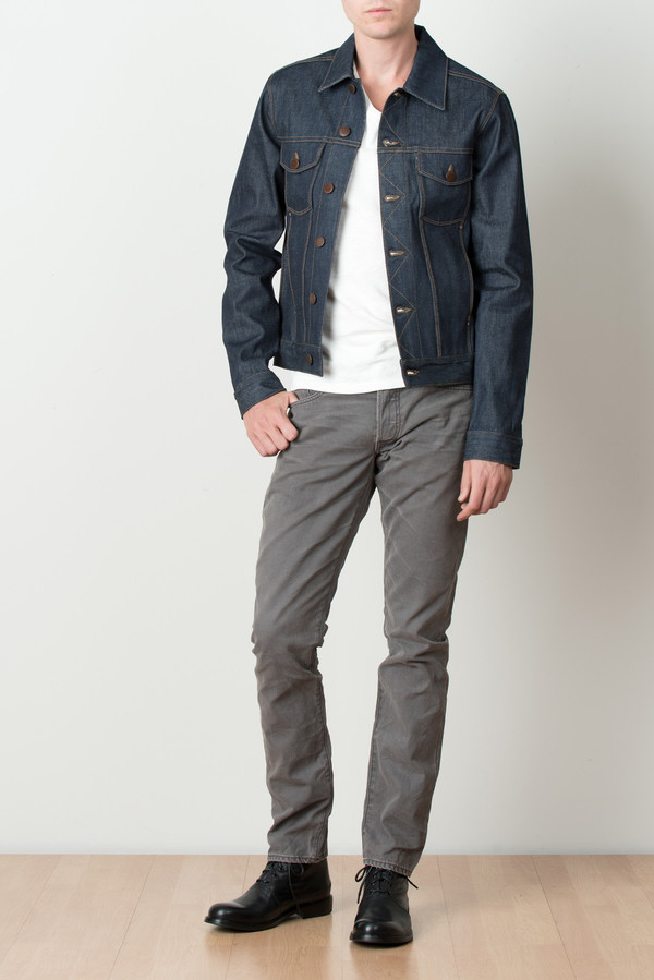 Freenote Cloth Classic Denim Jacket In Raw | Garmentory