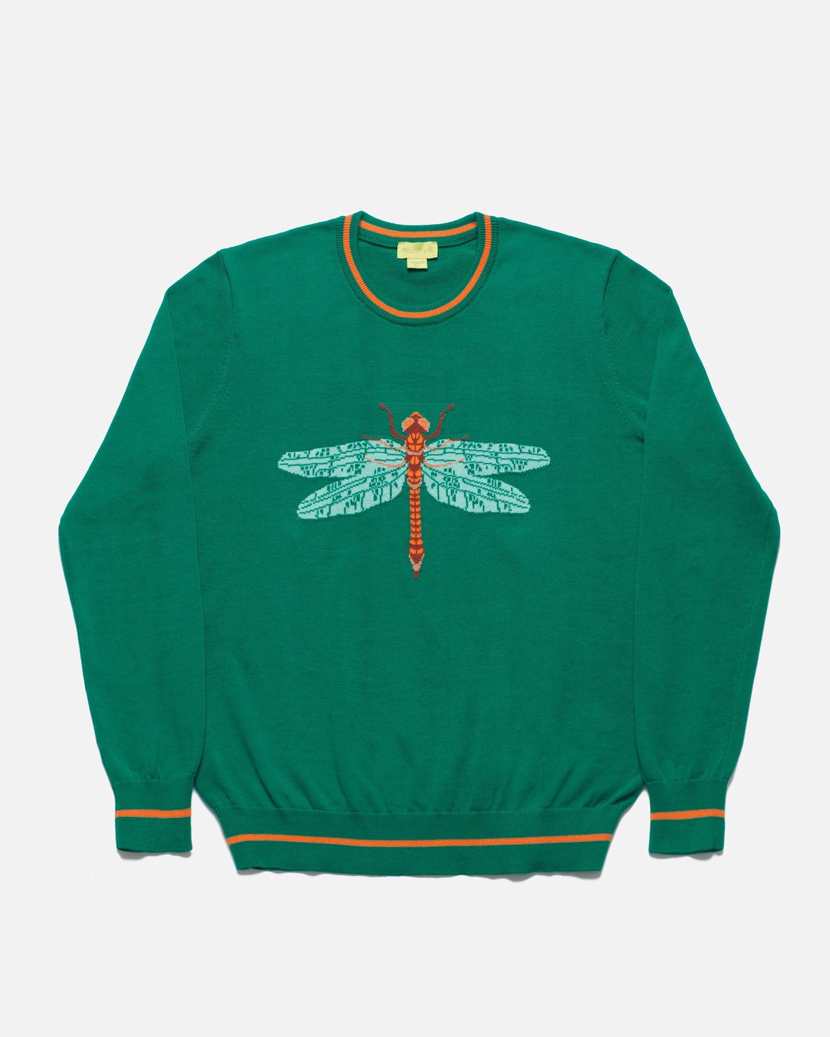Poplin and Co. Crew Neck Sweater - Dragonfly Pattern | Garmentory