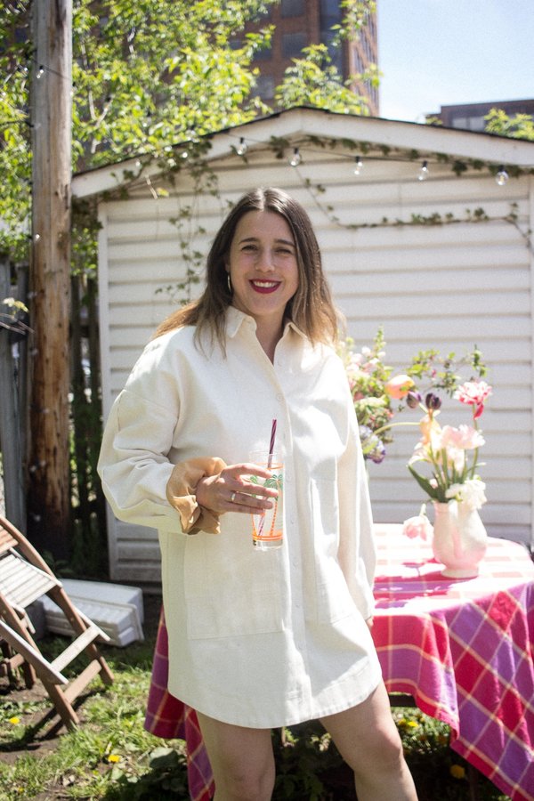 Eve Gravel Morrison Shirt - Cream (Pre-Order) | Garmentory