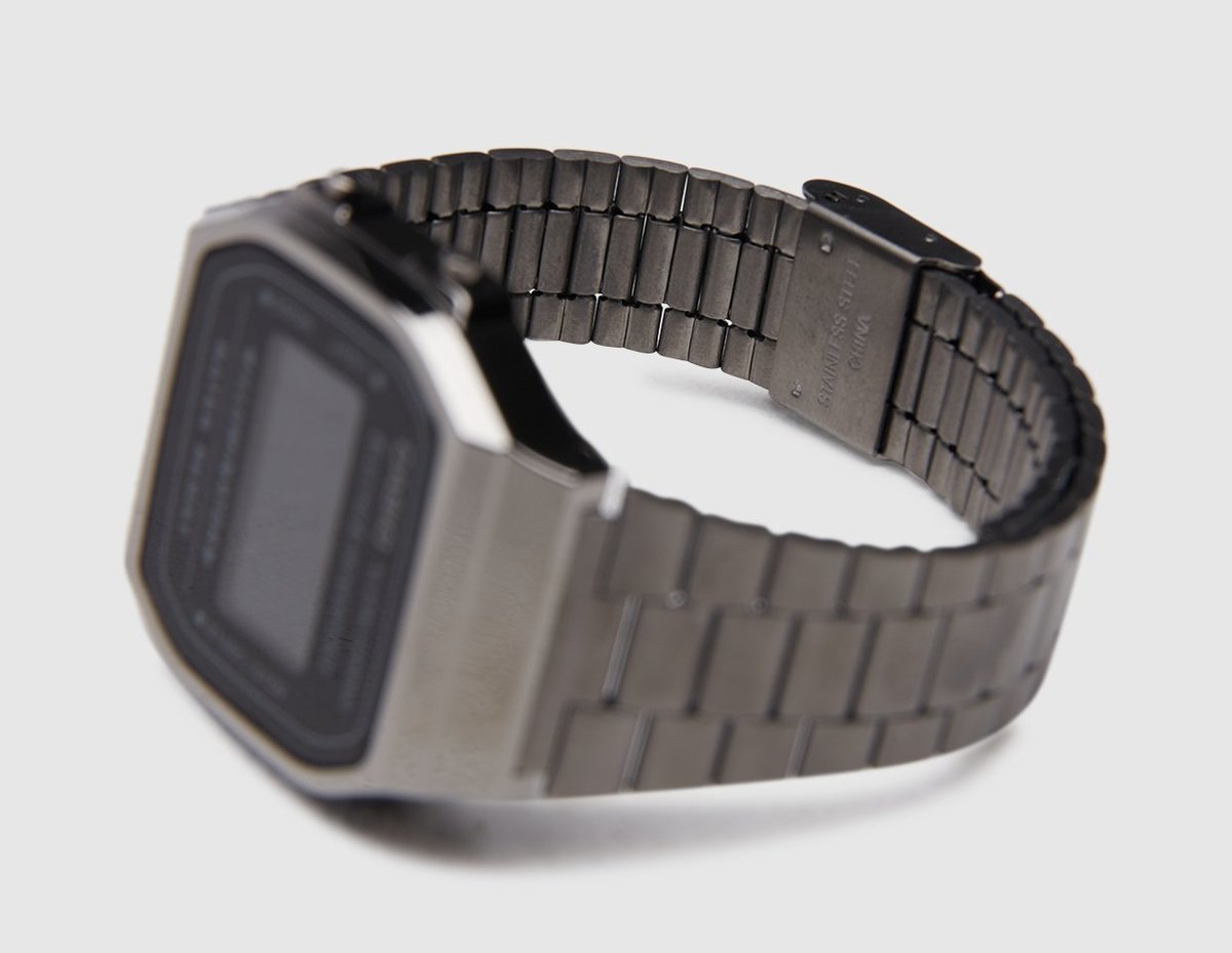 Casio Vintage Watch - Gunmetal | Garmentory