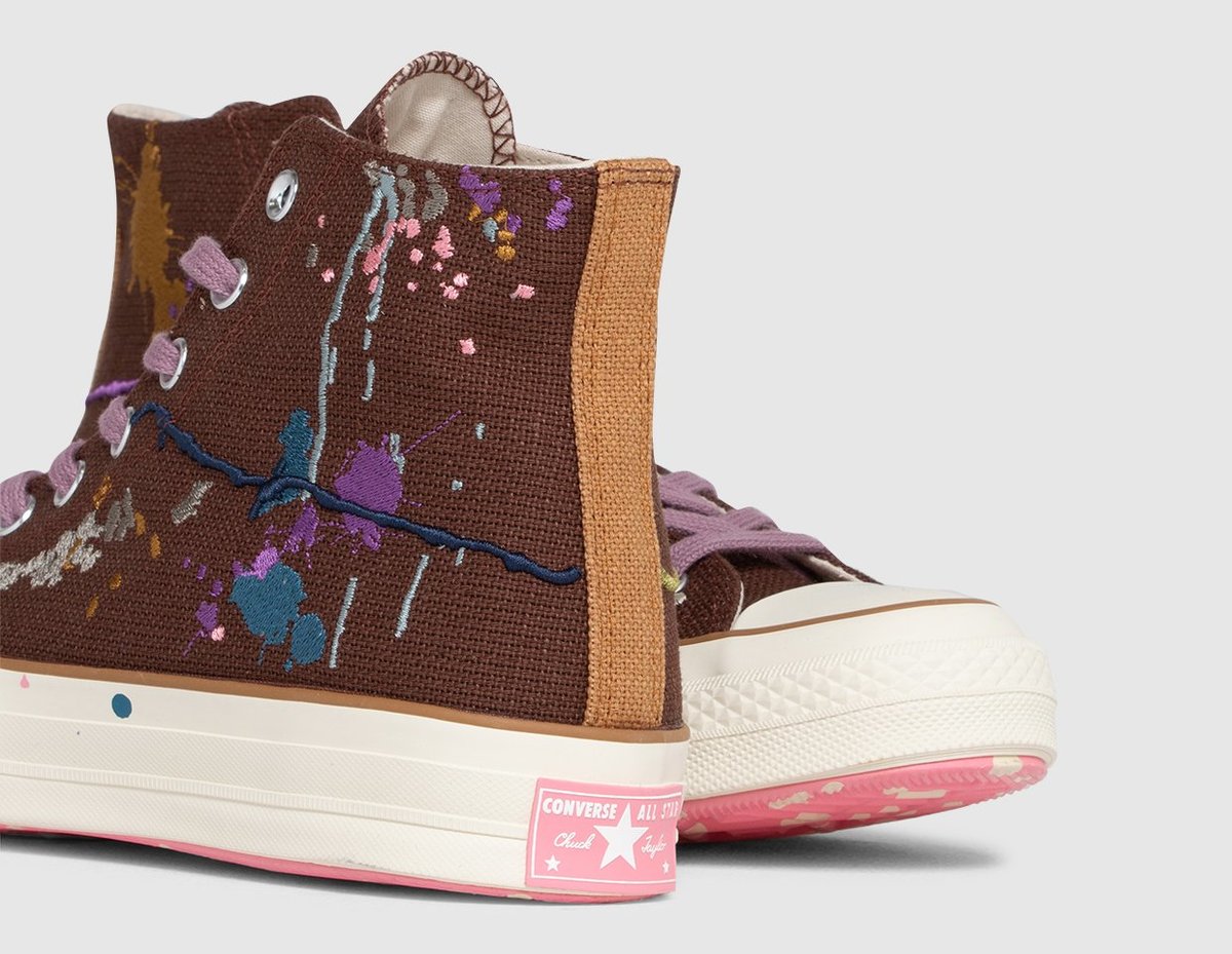 Converse x Bandulu Chuck 70 Hi sneakers - brown | Garmentory