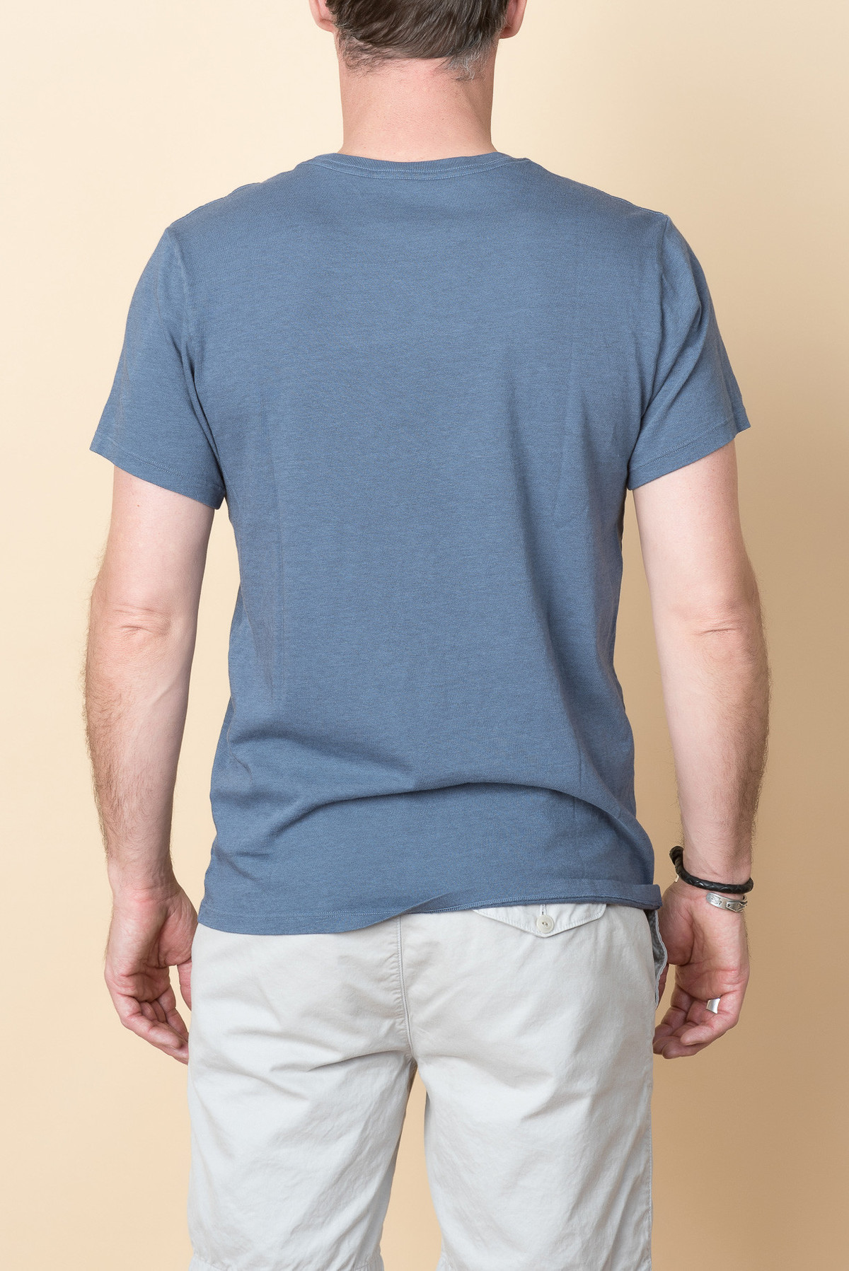 Save Khaki S/S Heavy Heather Jersey Tee In Blue | Garmentory