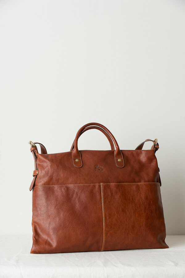 Il Bisonte Scoop Bag In Vintage Cognac | Garmentory