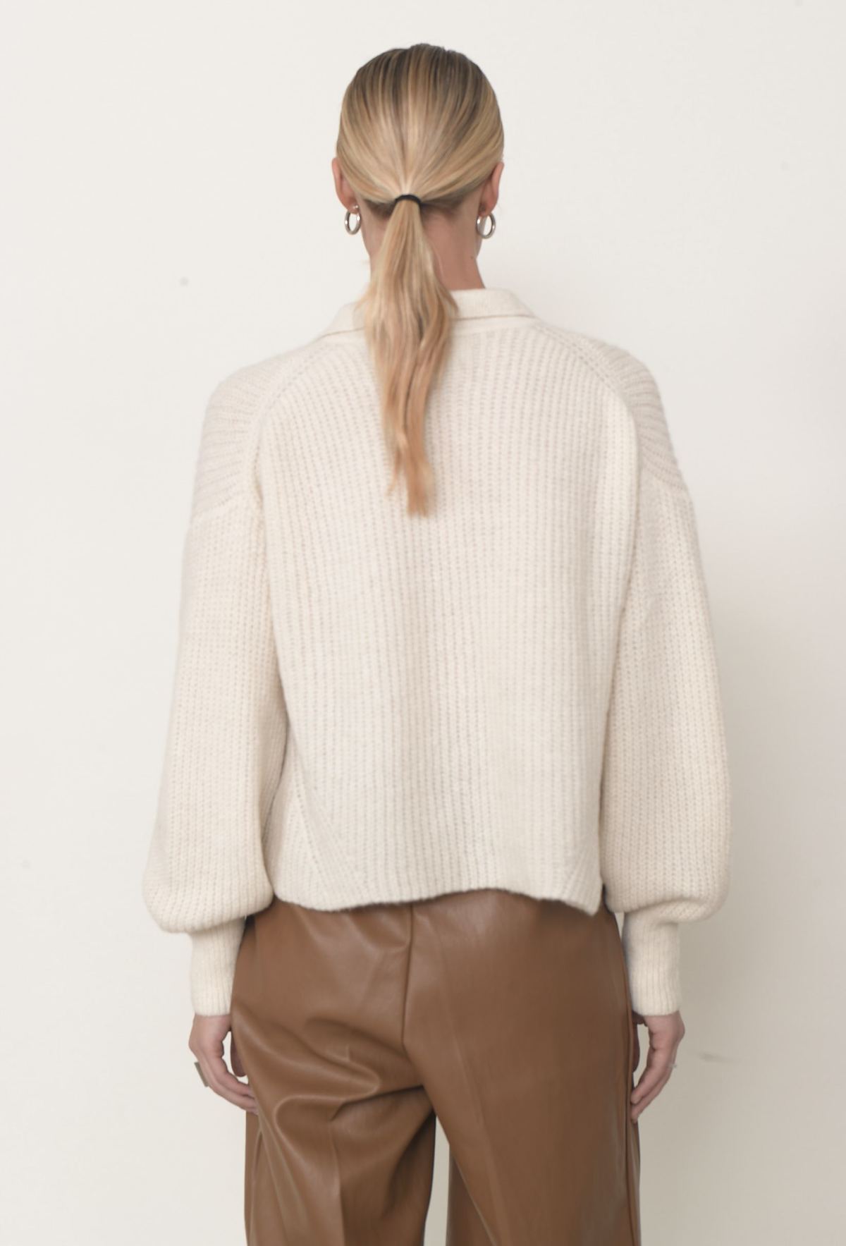ELEVEN SIX TATUM SWEATER - IVORY | Garmentory