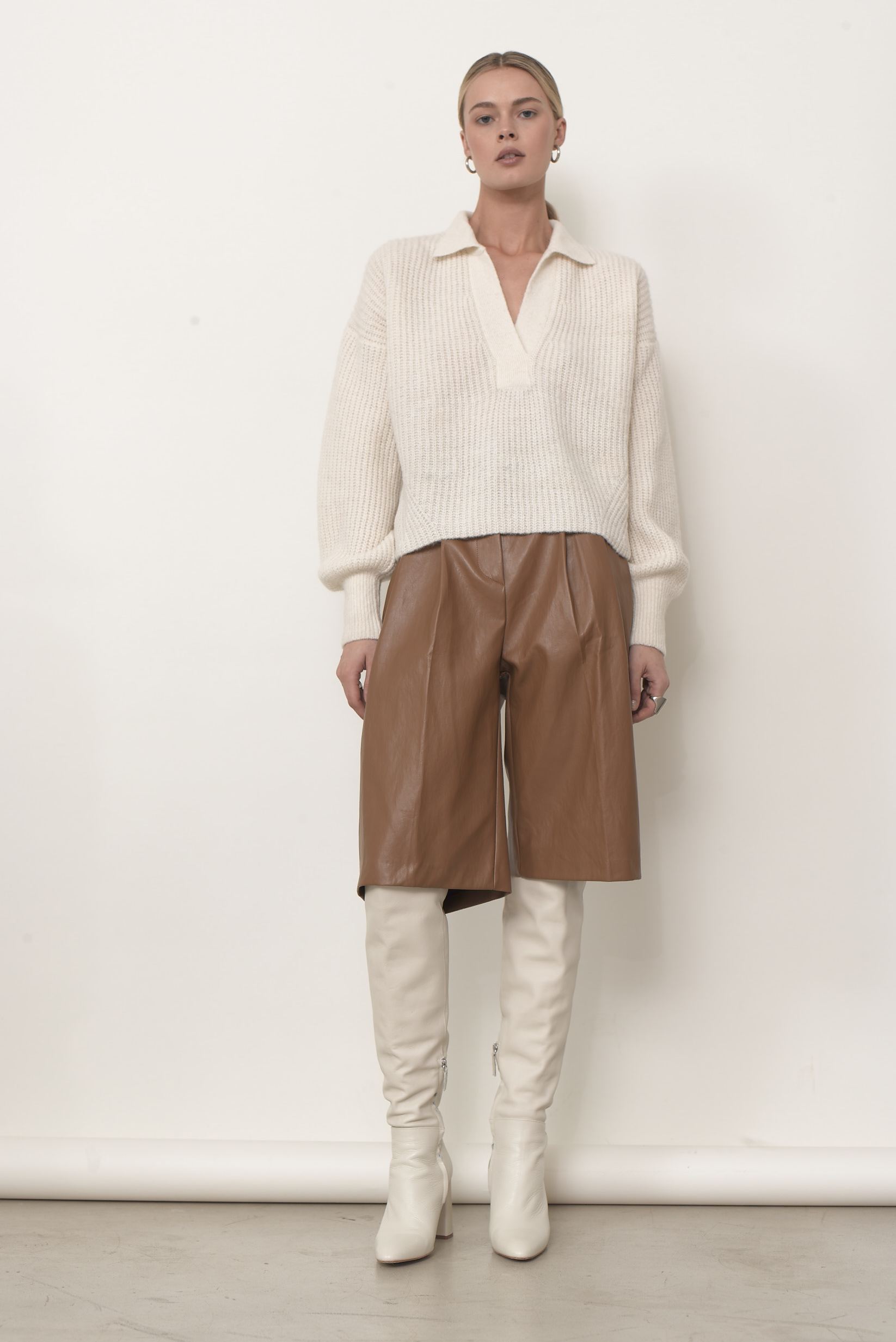 ELEVEN SIX TATUM SWEATER - IVORY | Garmentory