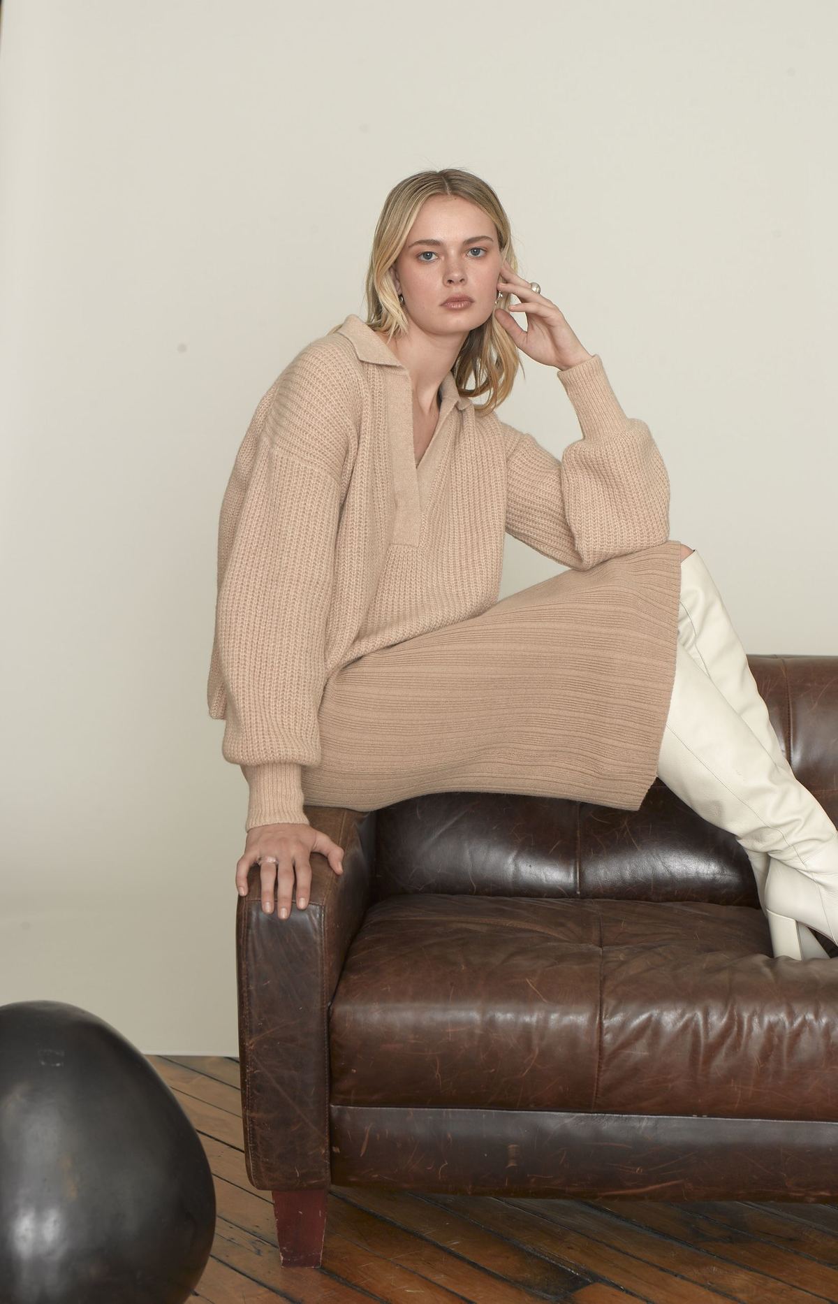 ELEVEN SIX TATUM SWEATER - IVORY | Garmentory