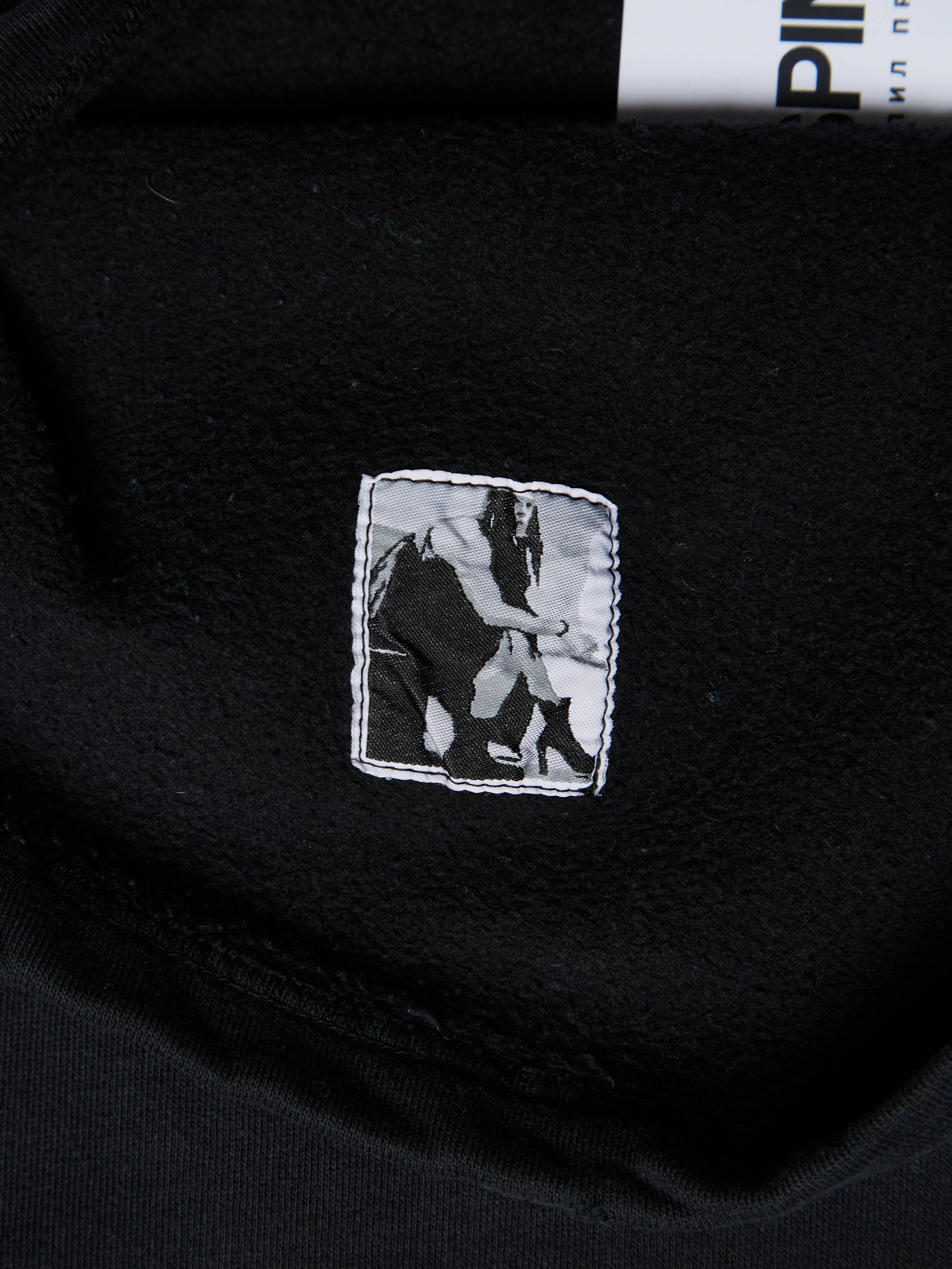 Rick Owens Drkshdw M Black Cotton Hoodie | Garmentory
