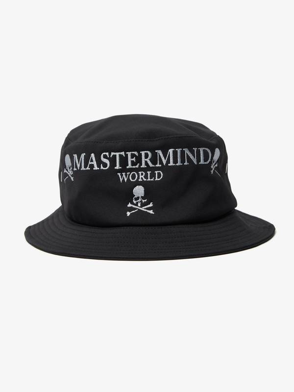 [PRE - LOVED] Mastermind World Black Logo Printed Polyester Panama Hat ...