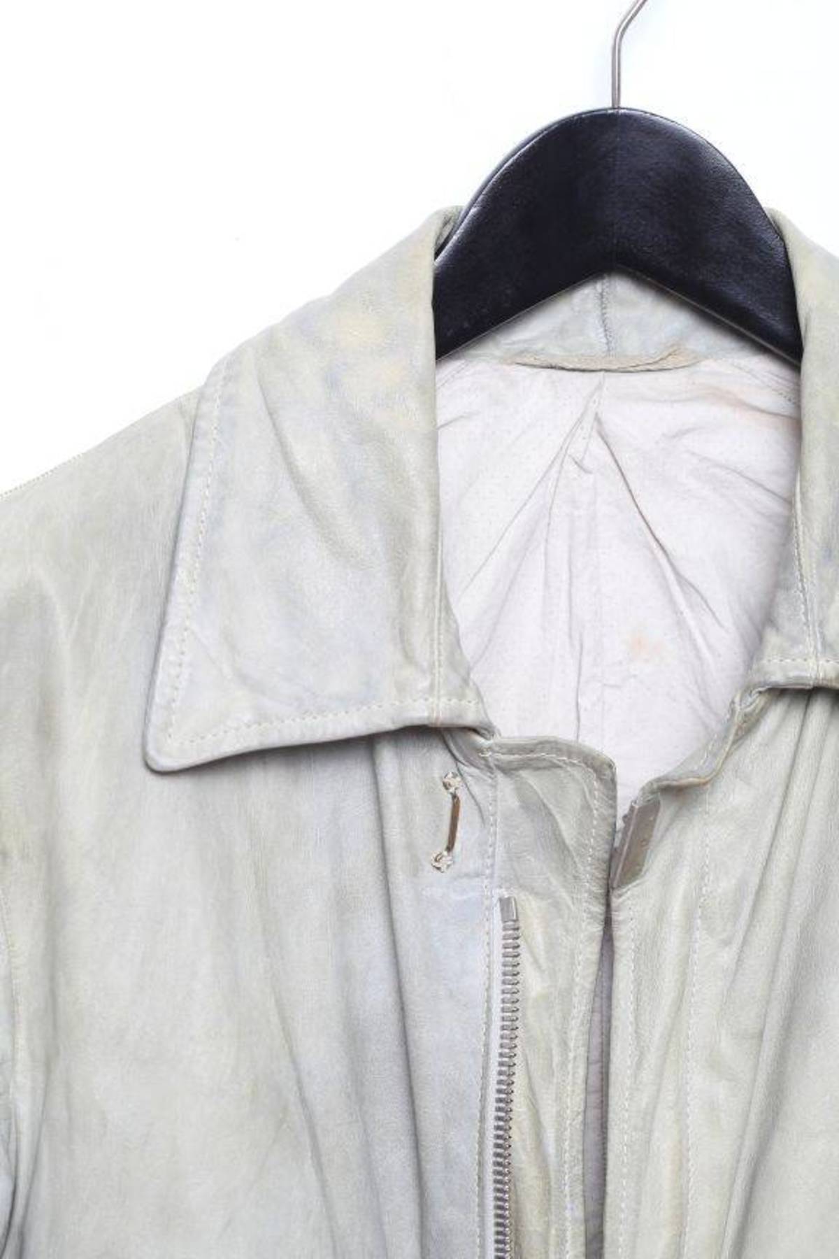 Carol Christian Poell Milk Scarstitch Leather Jacket | Garmentory