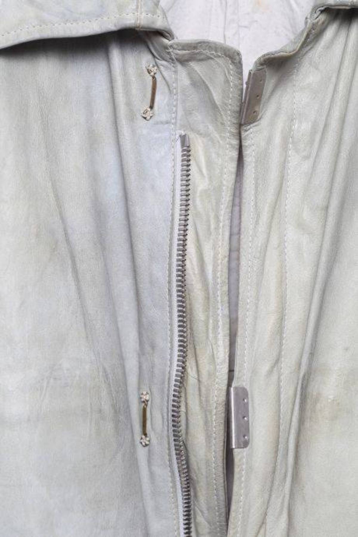 Carol Christian Poell Milk Scarstitch Leather Jacket | Garmentory